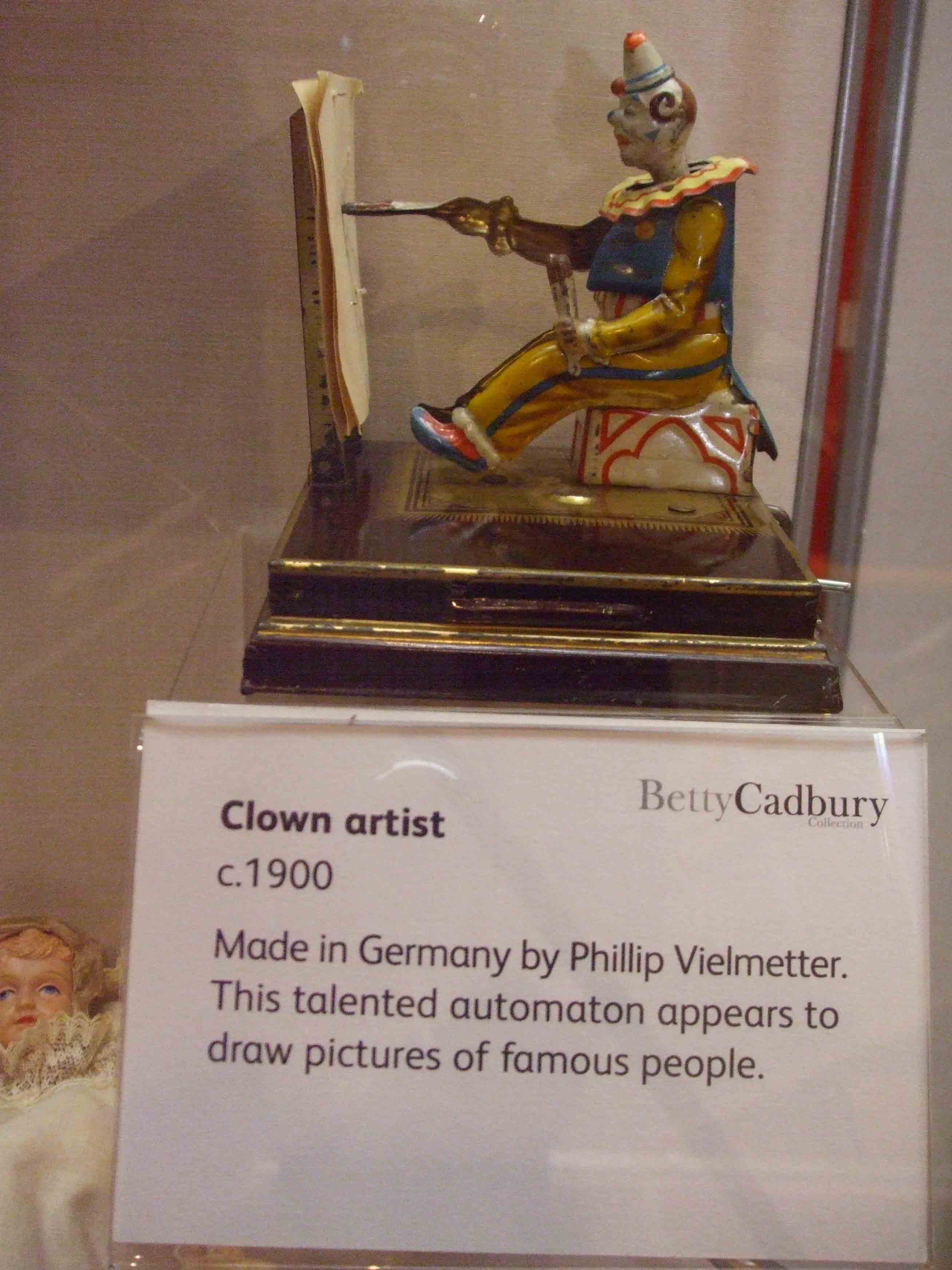 Clown Artist c 1900 – Millie Thom