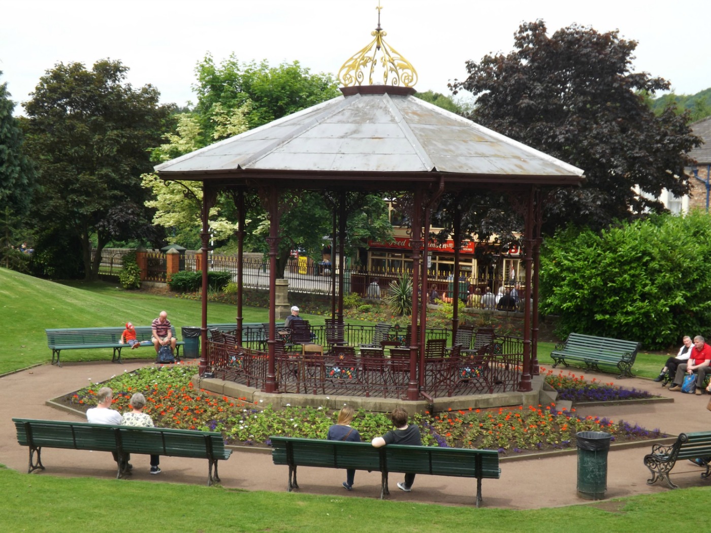 Bandstand in the Town Park – Millie Thom