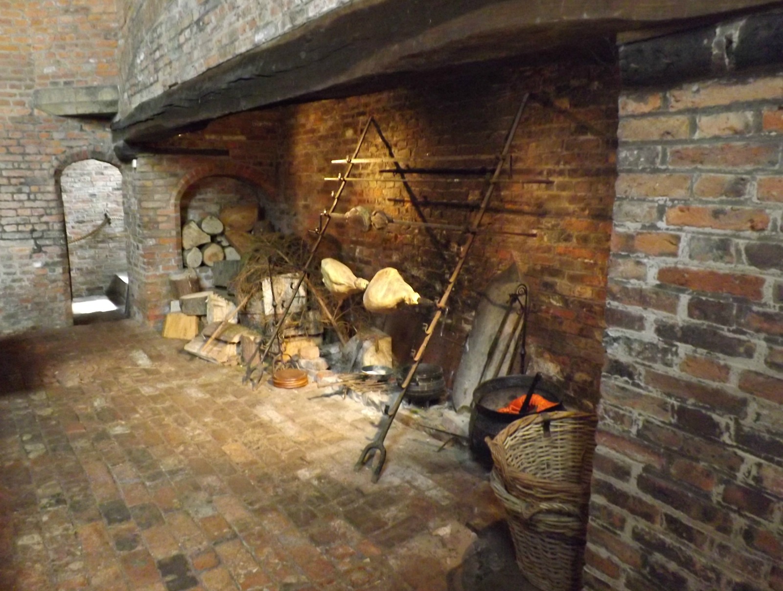 Spit roasting in in the kitchen – Millie Thom