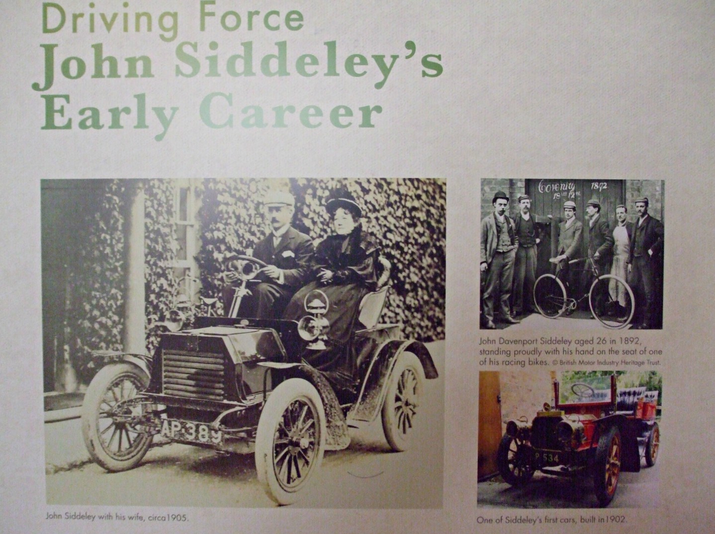 John Siddeley early career – Millie Thom